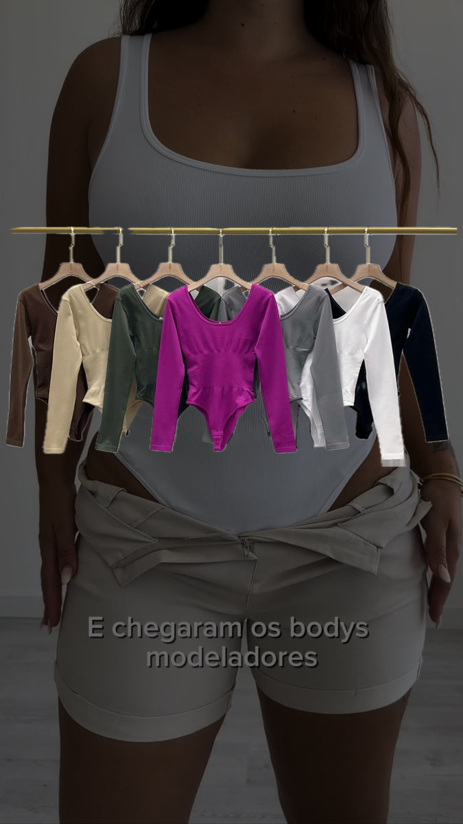 Body compressor manga comprida – Ippanema